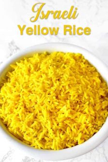 Israeli Yellow Rice | The Taste of Kosher