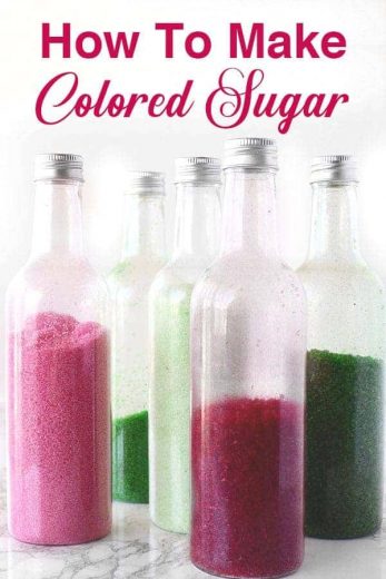 How to make colored sugar | The Taste of Kosher
