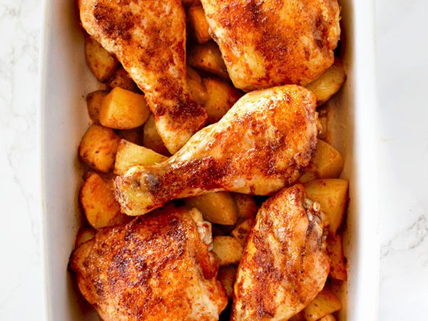 Israeli Yellow Chicken and Potatoes | The Taste of Kosher